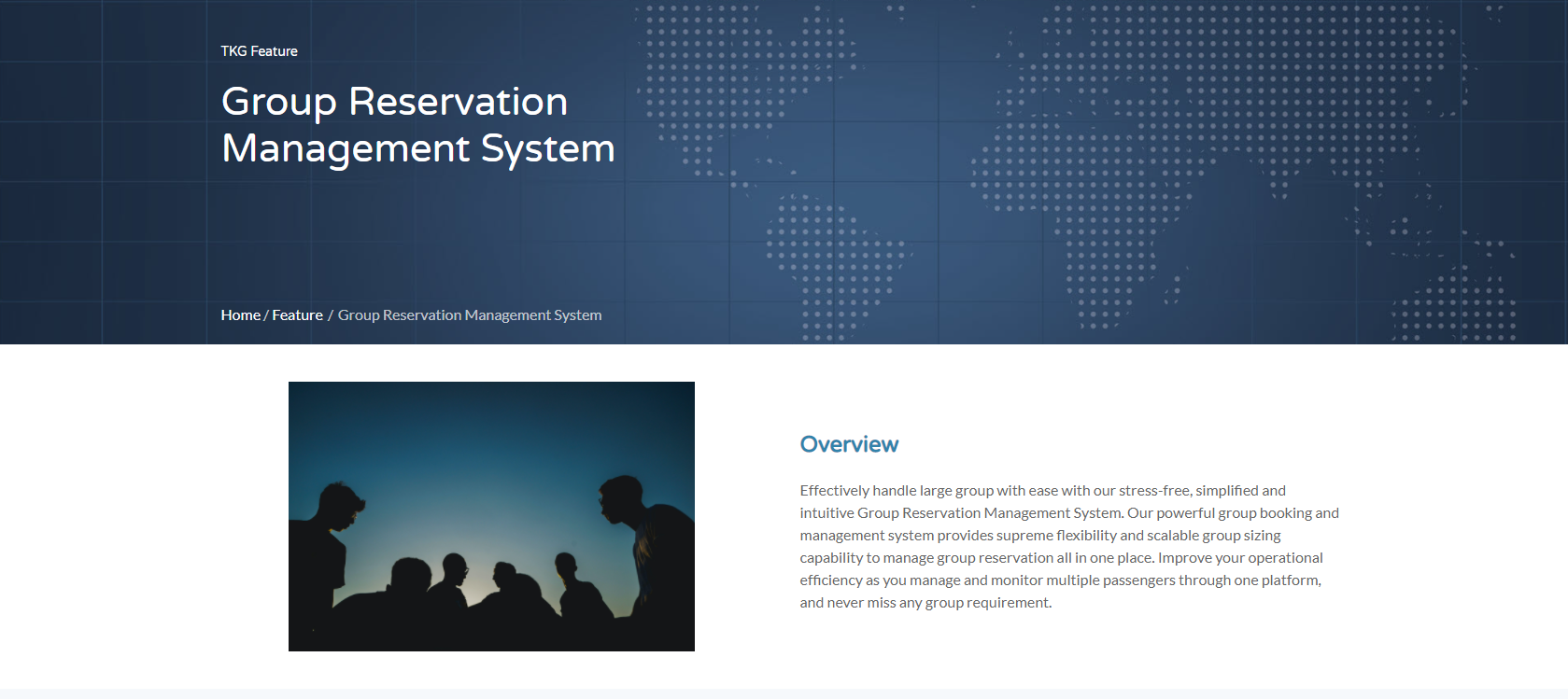 Group Reservation Management System